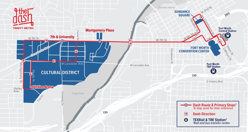 The Dash – Fort Worth’s Surprisingly Nice Electric Bus | Arlington ...